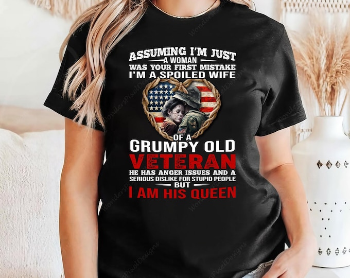 I Am A Grumpy Veteran Tin Sign - 8x12 Inch - Etsy