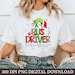 Grinch Bus Driver PNG, Christmas Bus Driver Sublimation, Holiday Bus ...