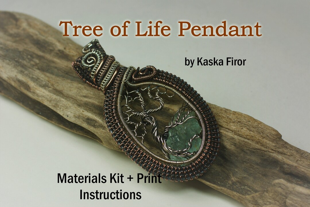 Materials Kit and Print Instructions - Tree of Life Pendant Tutorial ...