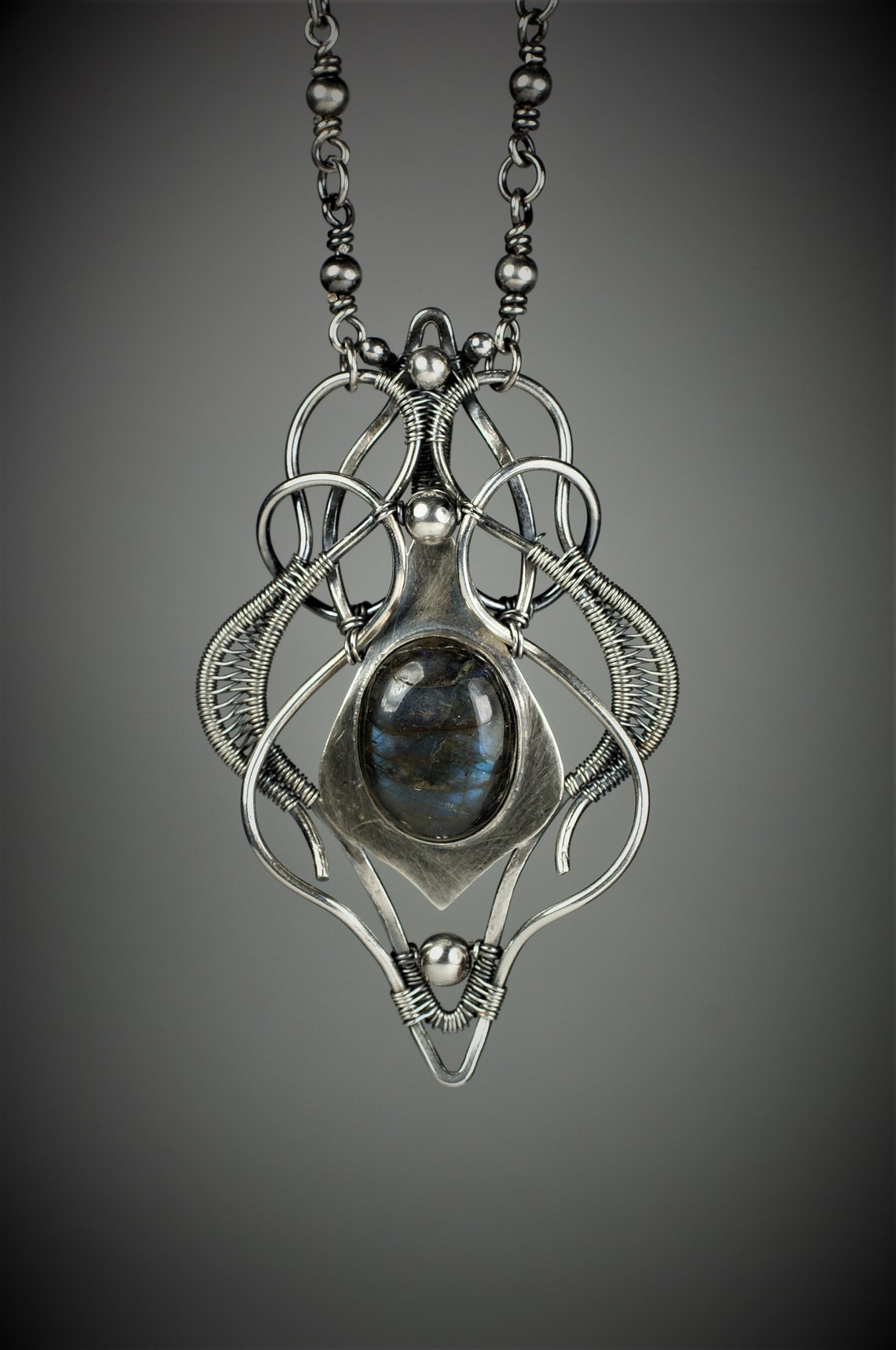 Jewelry Kit and Tutorial Wire Weaving Tutorial Pendant Tutorial Step by ...