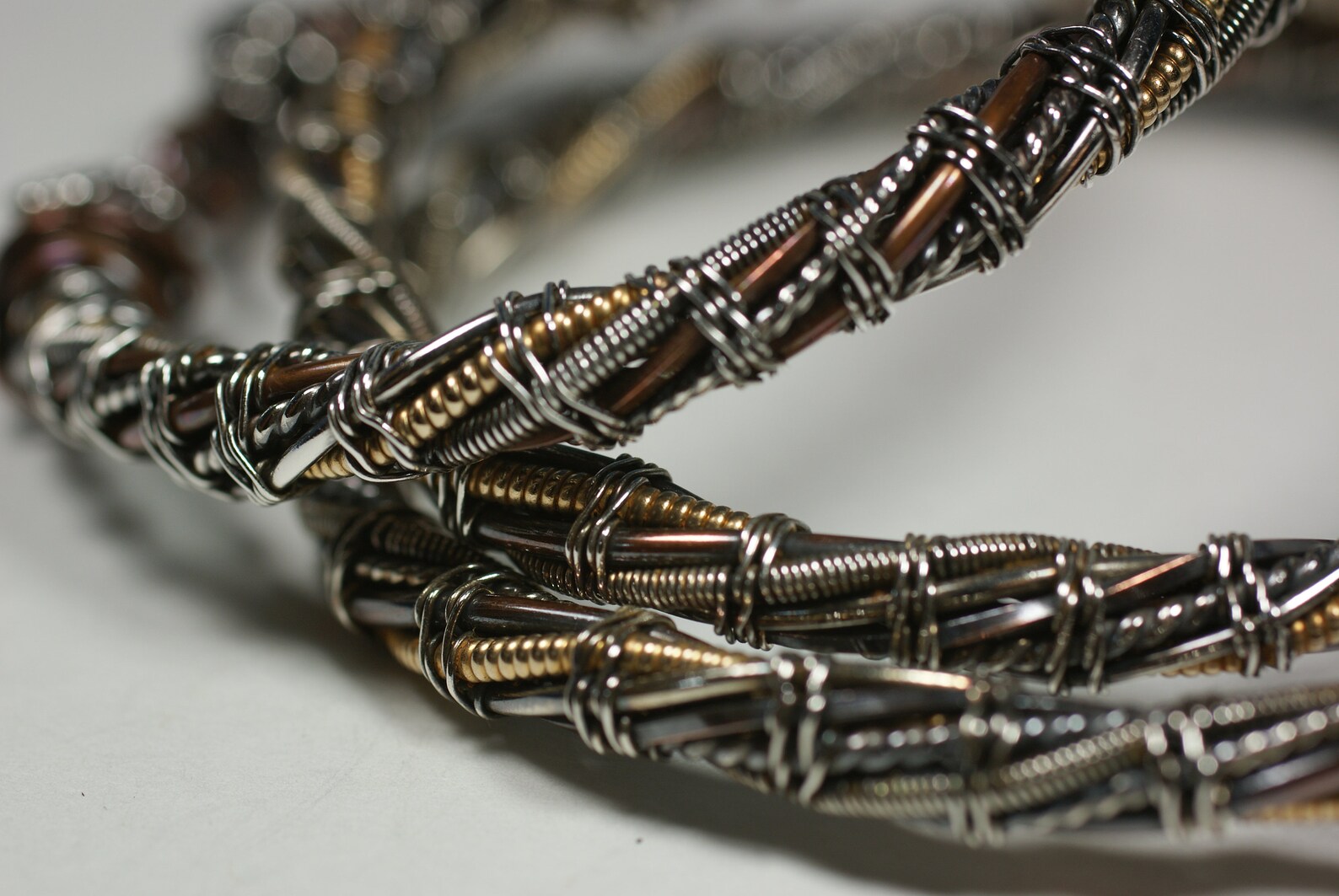 Jewelry Kit and Tutorial Wire Weaving Tutorial Bracelet - Etsy