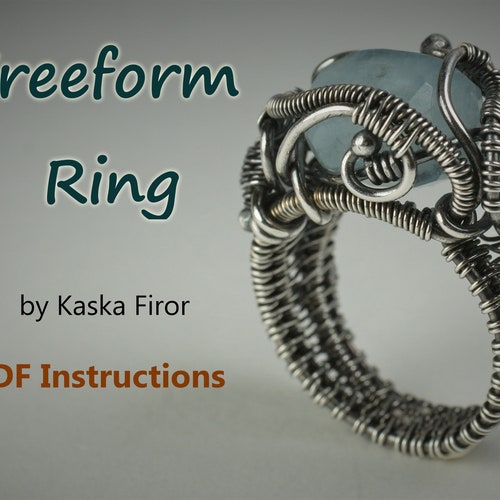 Jewelry Tutorial Wire Weaving Tutorial Ring Tutorial - Etsy