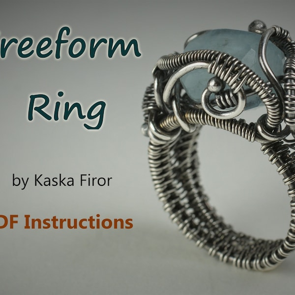 Wire Wrapped Ring Tutorial - Etsy