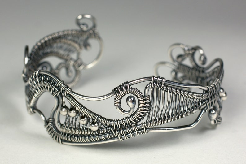 Cuff Bracelet Tutorial Wire Weaving Tutorial Bracelet | Etsy