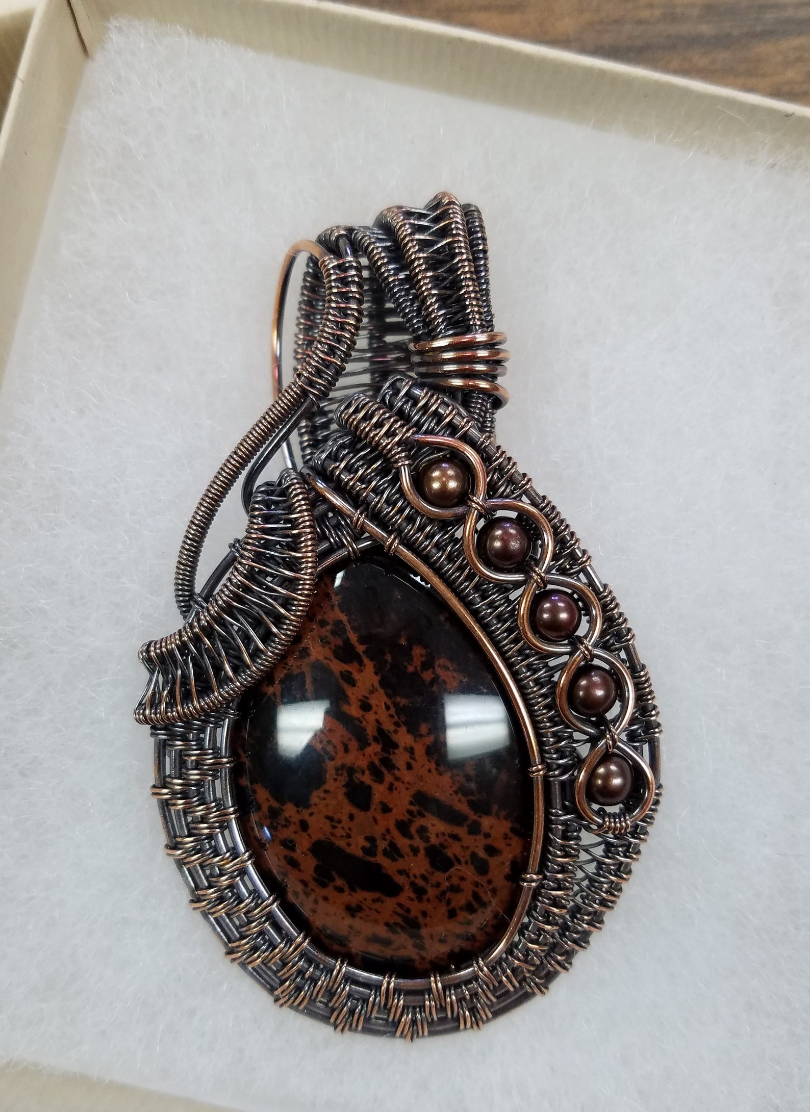 Jewelry Tutorial - Wire Weaving Tutorial - Pendant Tutorial - Step by ...