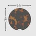 Tortoise Shell Car Coaster Set Fall Car Coaster Tortoise Pattern Car ...