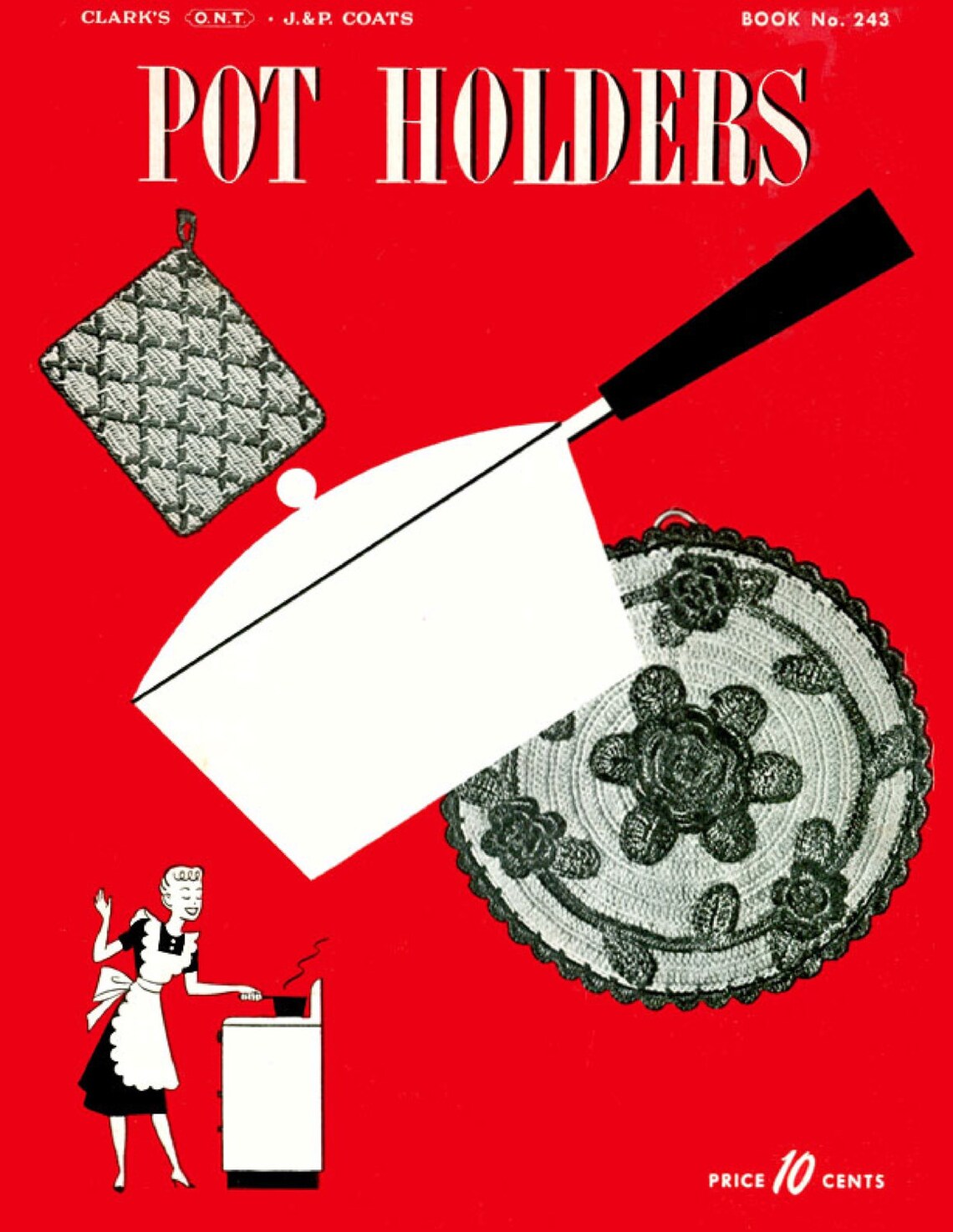 Ebook Pot Holders Book 243 - Etsy