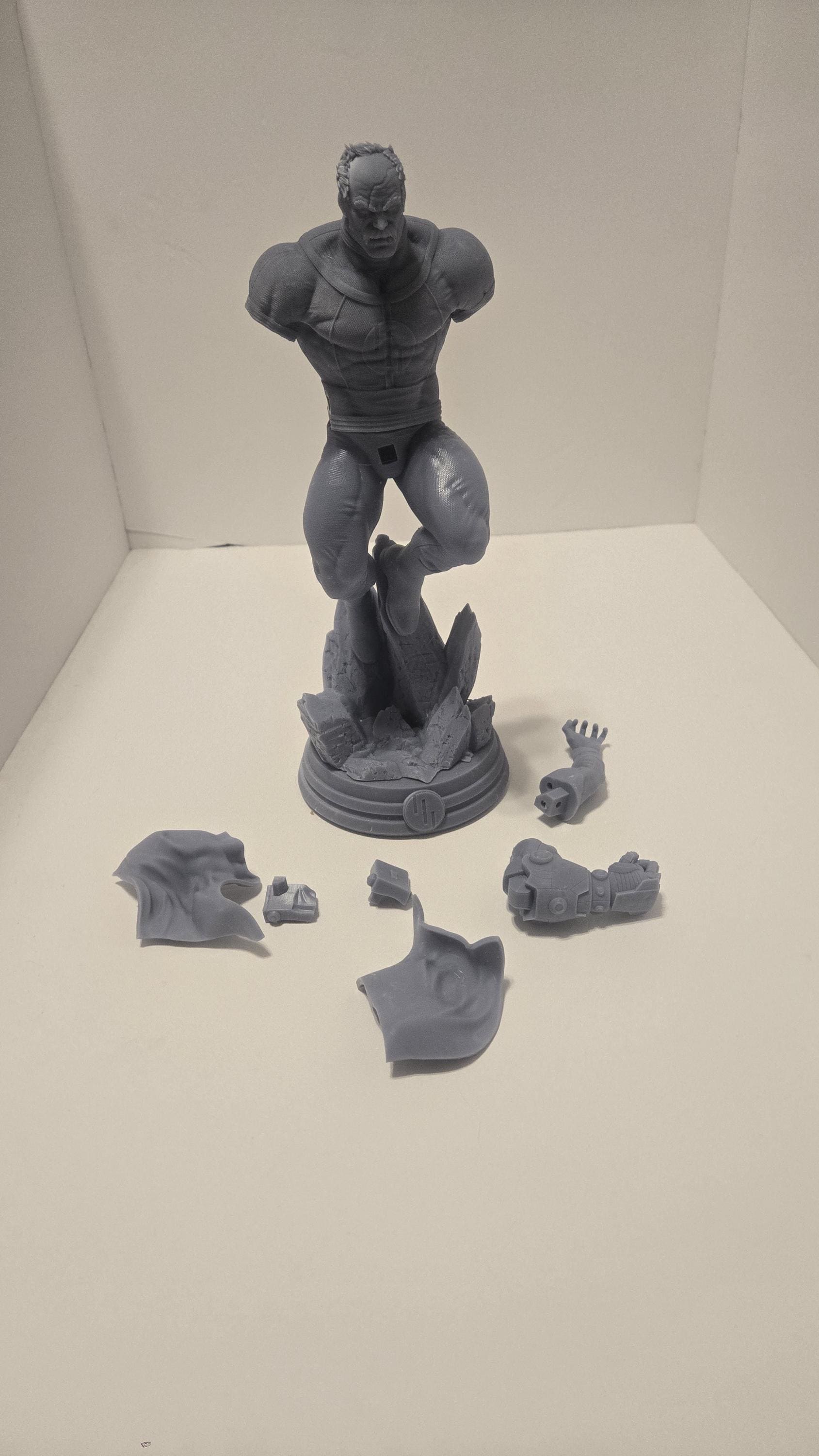 Unpainted, Unassembled, Invincible, Conquest, 3d Printed, Omniman ...