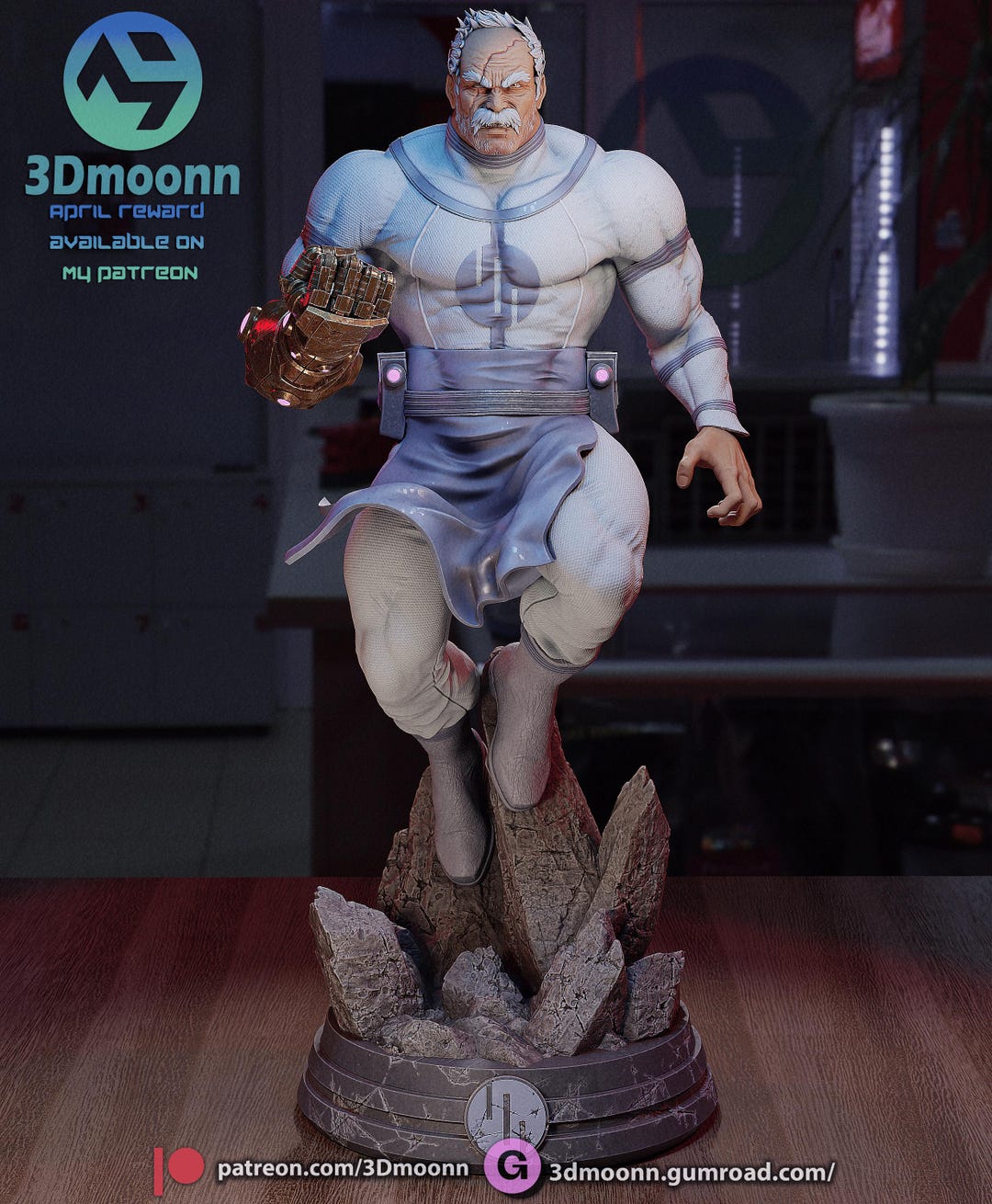 Unpainted, Unassembled, Invincible, Conquest, 3d Printed, Omniman ...