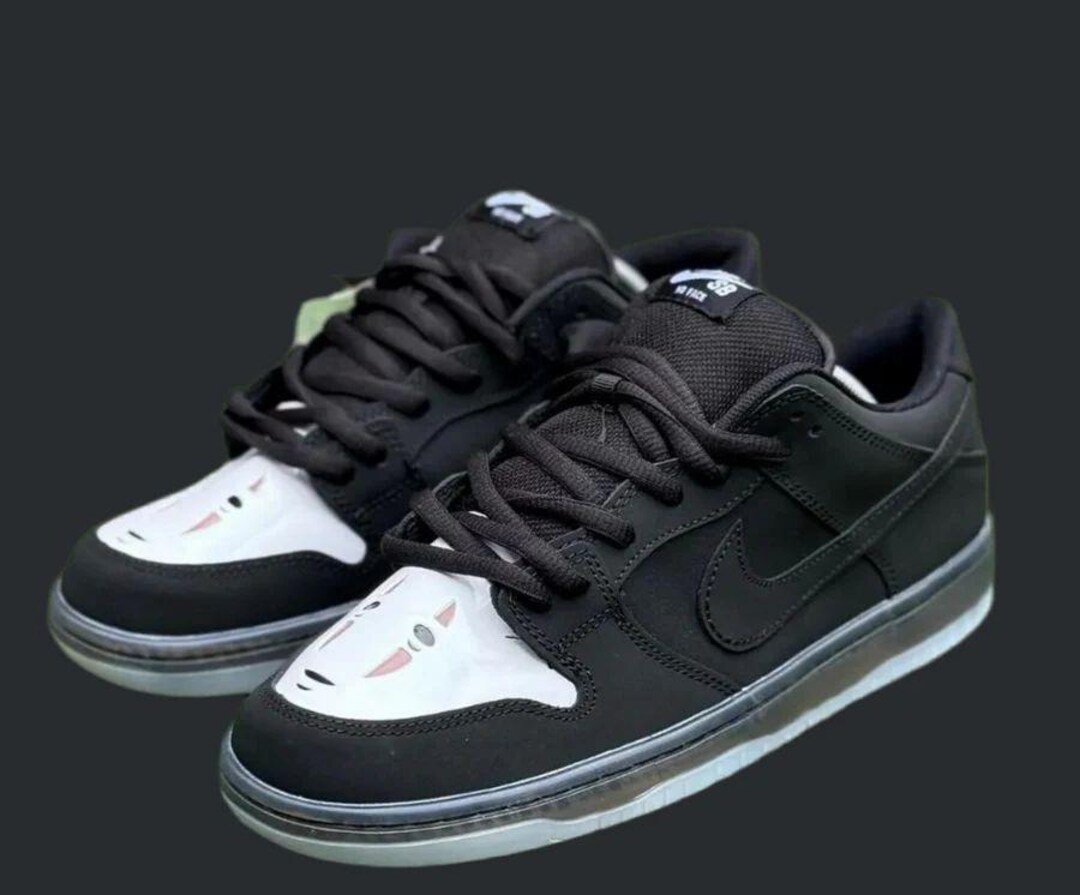 No Face Inspired Custom Dunks - Etsy