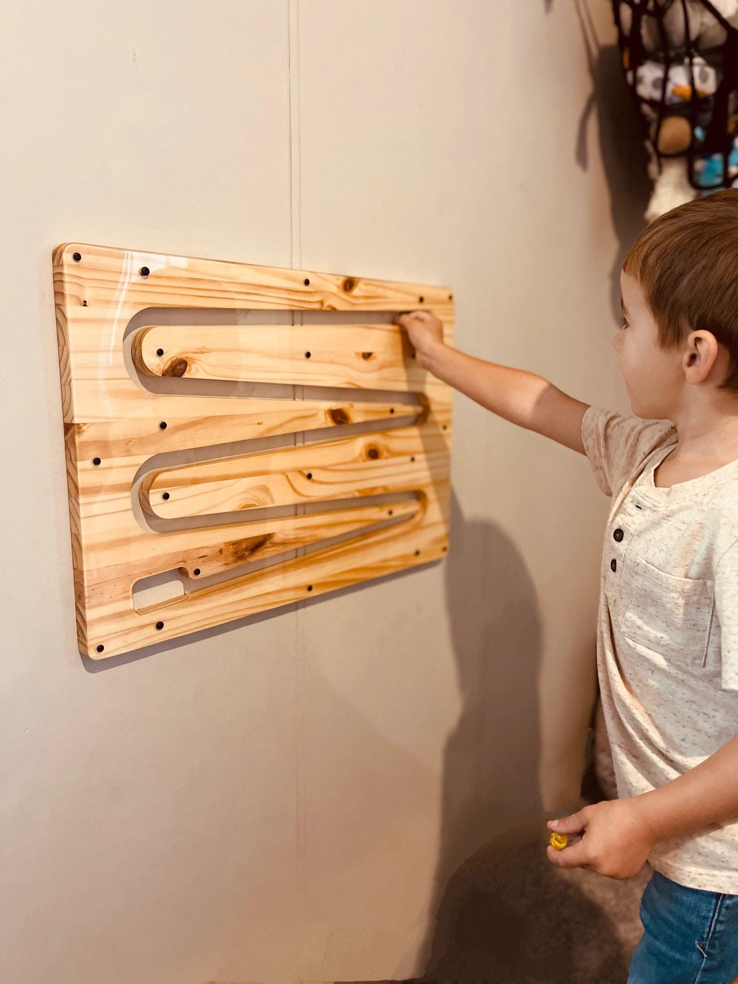 Kids Wall-mounted Marble Roller - Etsy
