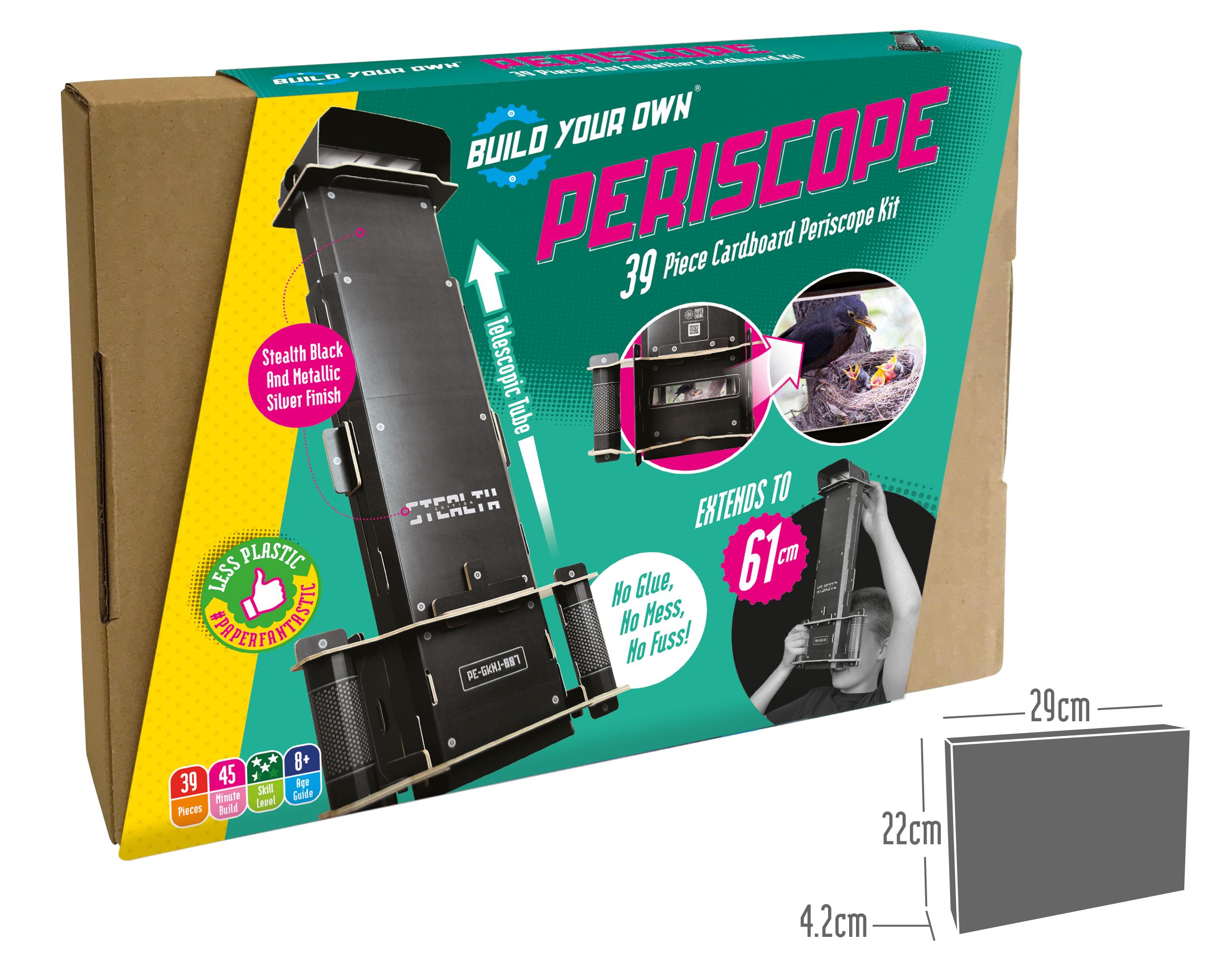 Build Your Own, Periscope | Cardboard Craft Toy | STEM | Ideal Gift ...