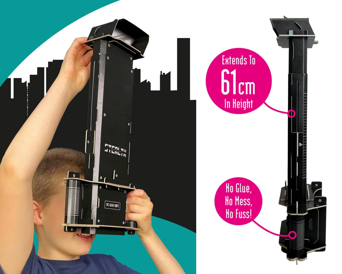 Build Your Own, Periscope | Cardboard Craft Toy | STEM | Ideal Gift ...