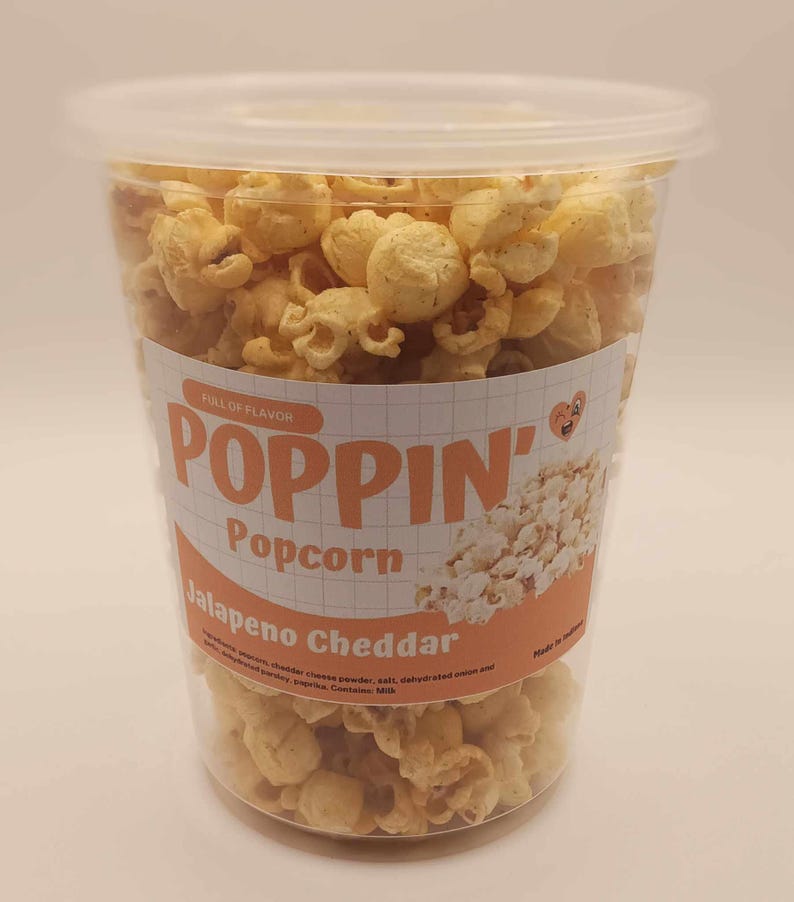 Flavorful Poppin' Popcorn - Etsy