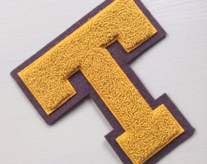 Vintage Varsity Letter T - Etsy