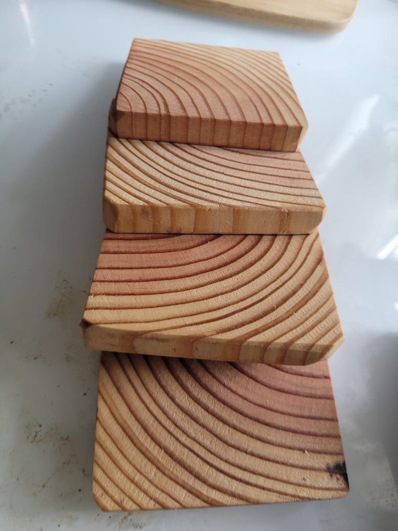End Grain Coasters - Etsy