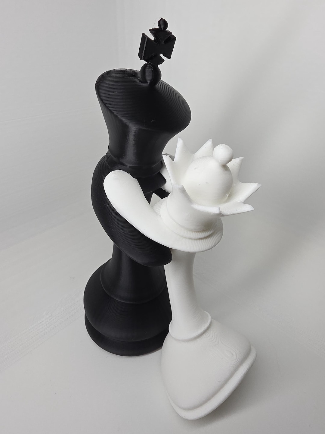 Personalized Dancing Chess King and Queen Set. Wedding Topper, Gift ...