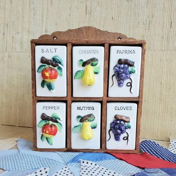 Ceramic Spice Rack - Etsy