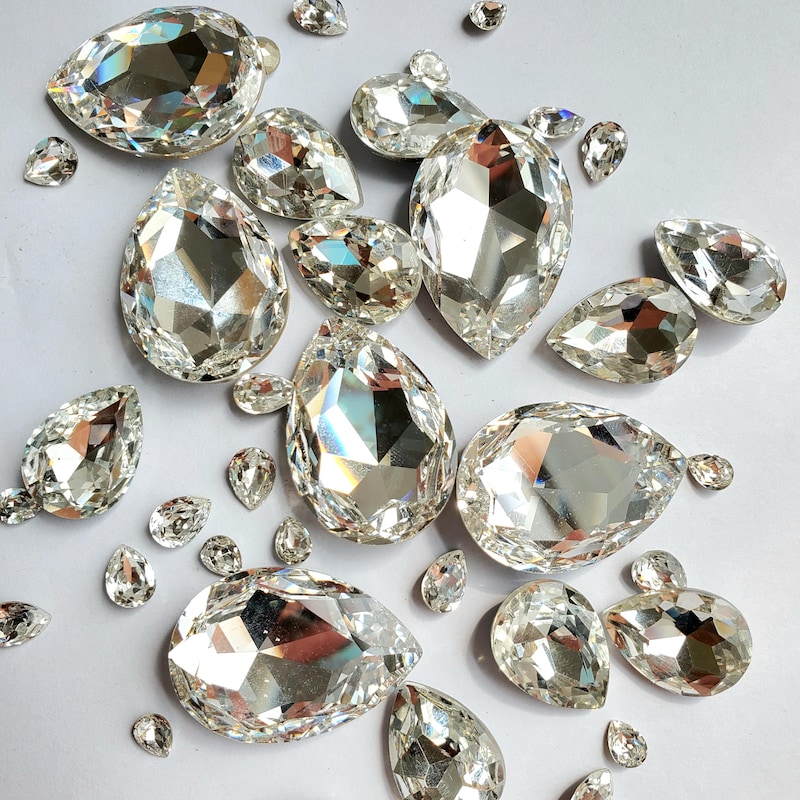 4320 Swarovski Pear Shape - Etsy
