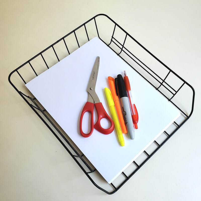 Wire File Basket - Etsy