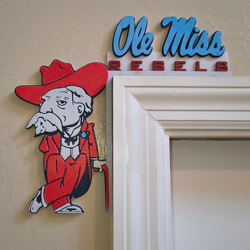 Ole Miss Wall Decor - Etsy
