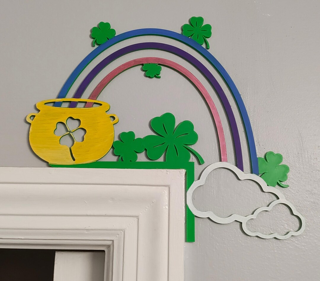 St. Patrick's Day Rainbow Door Corner - Etsy