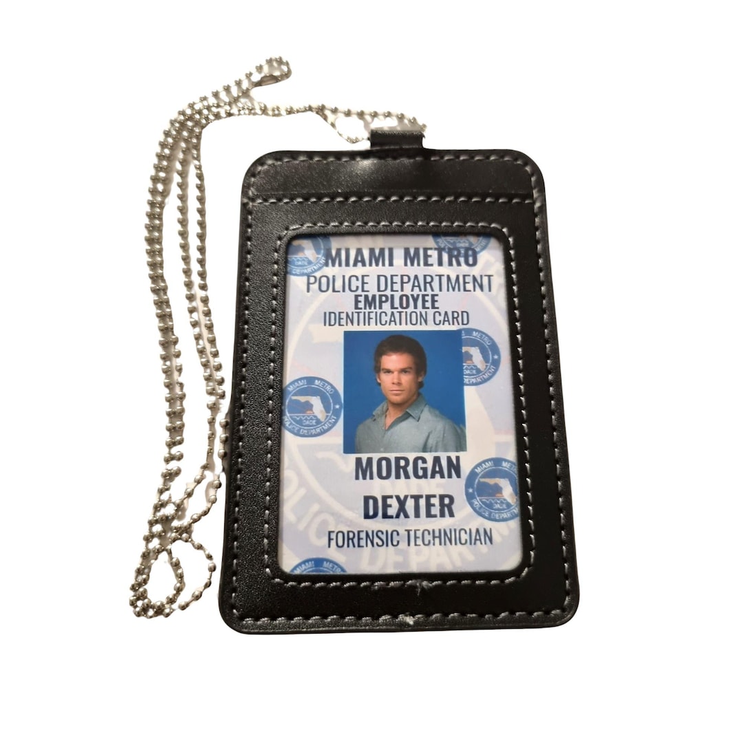 Dexter Morgan Cosplay ID Card - Etsy UK