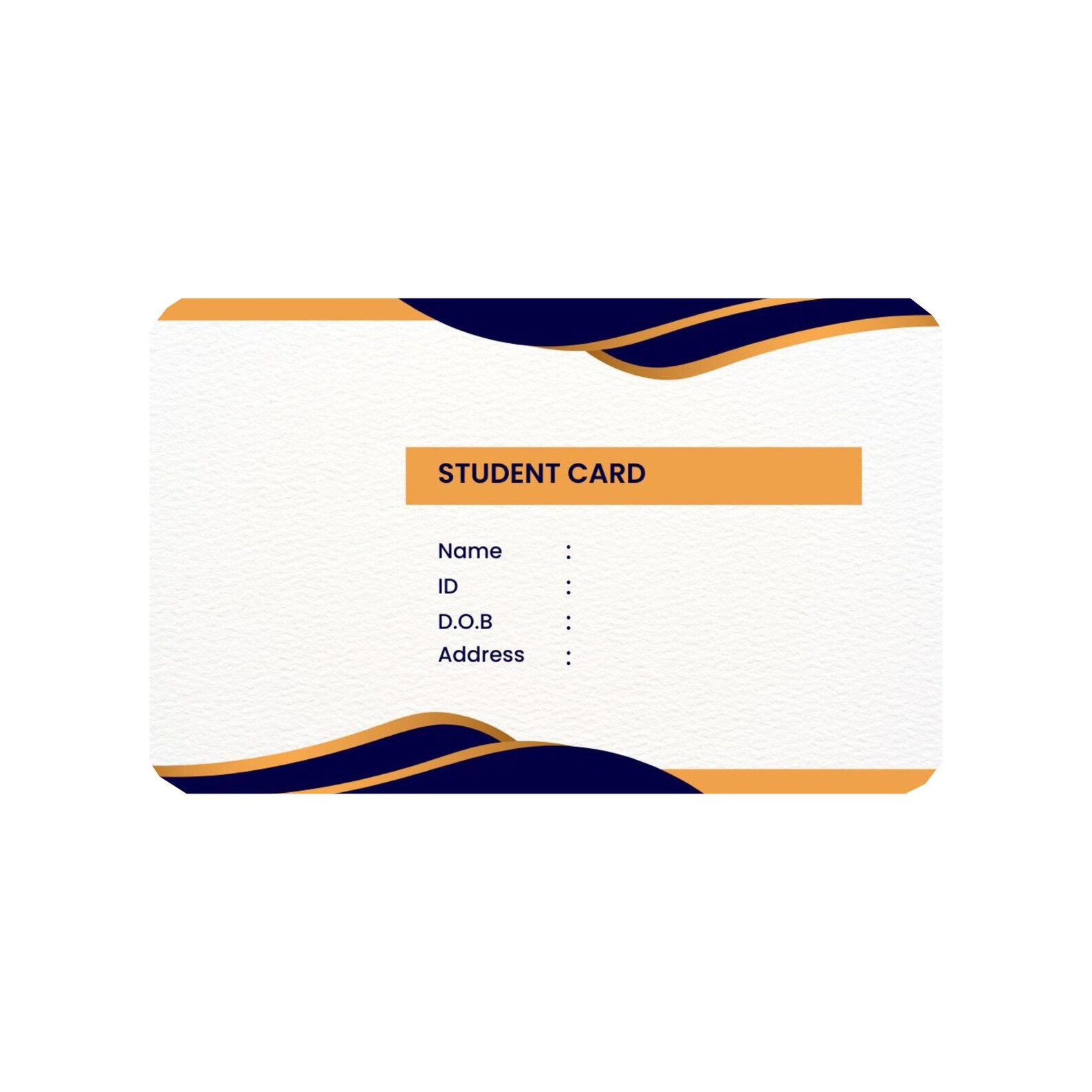Custom Student ID Card – 4 Design Options + Lanyard & Holder ...