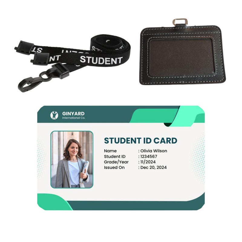 Student Id Card Back - Etsy UK