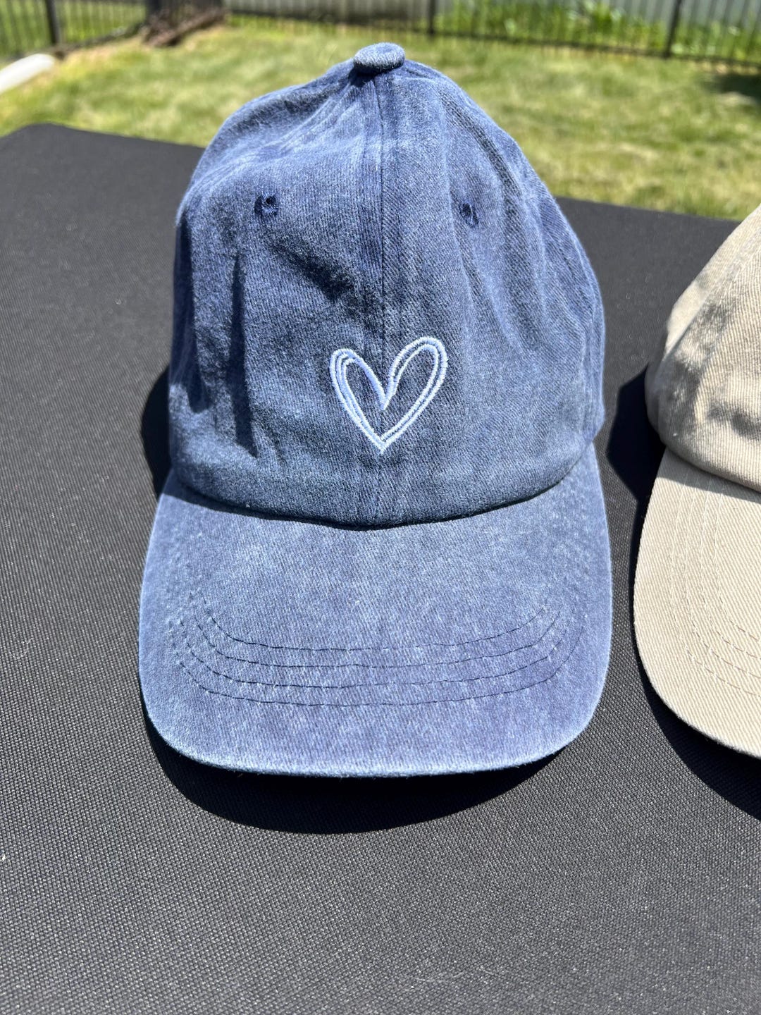 Coquette Heart Baseball Cap Cute Embroidered Heart Hat, Gift for Her ...