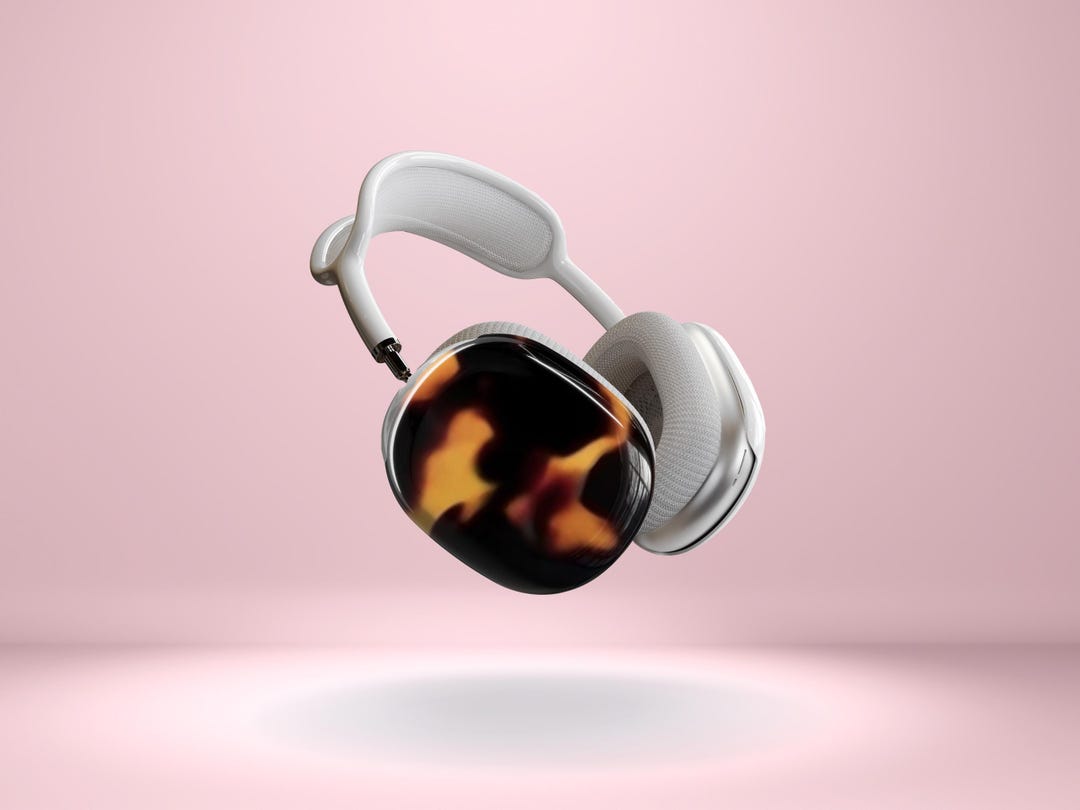AirPod Max Headphone Case | Tortoise Shell Chic Design | Customizable ...