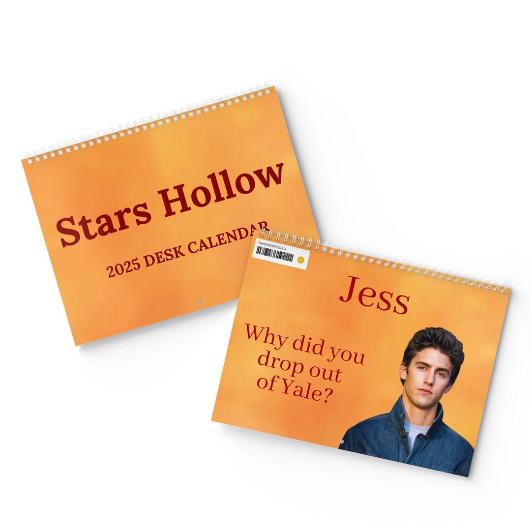 Stars Hollow Lorelai and Rory Funny Quote 2025 Desktop Desk Calendar ...