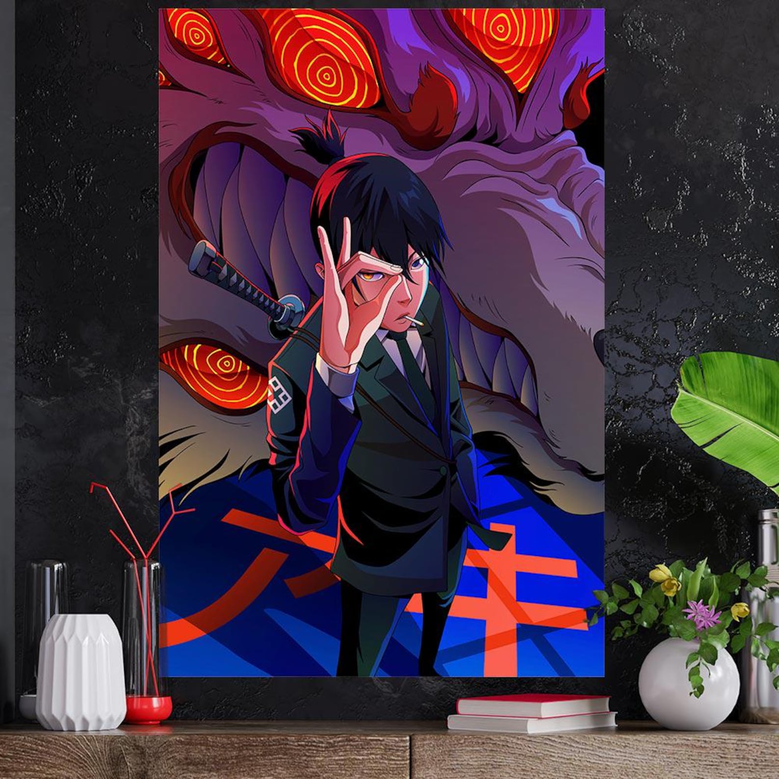 Anime Manga Poster Wall Art Decor - Plexiglass Wall Art - Etsy