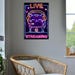 Cool Gaming Streaming Neon Poster Wall Art Decor - Plexiglass Wall Art ...
