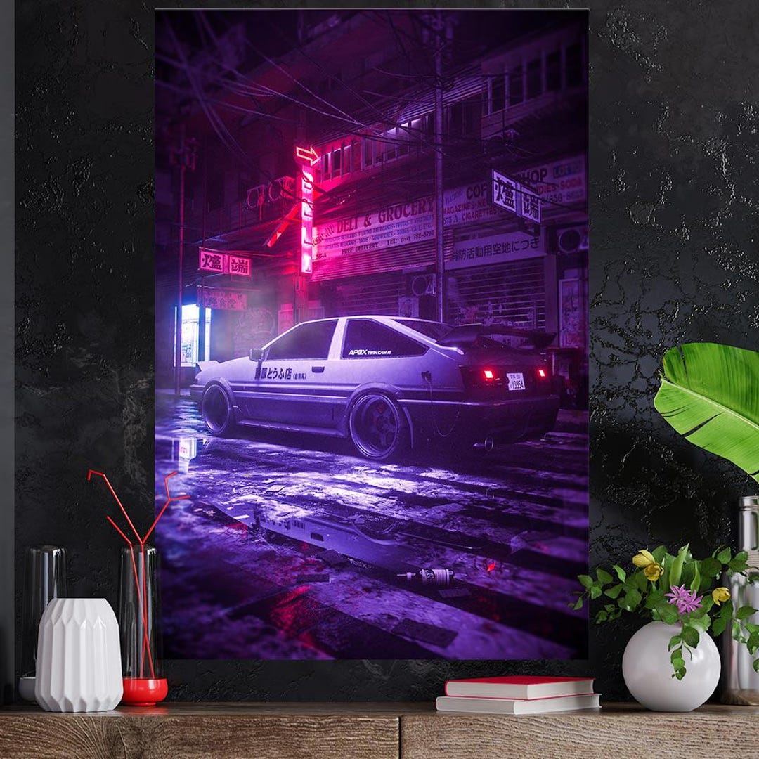 Cars Vehicles Gaming Poster Wall Art Decor - Plexiglass Wall Art - Etsy