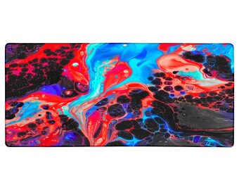 Trippy Psychedelic Extra Large Mouse Pad Desk Mat - Custom X-large ...