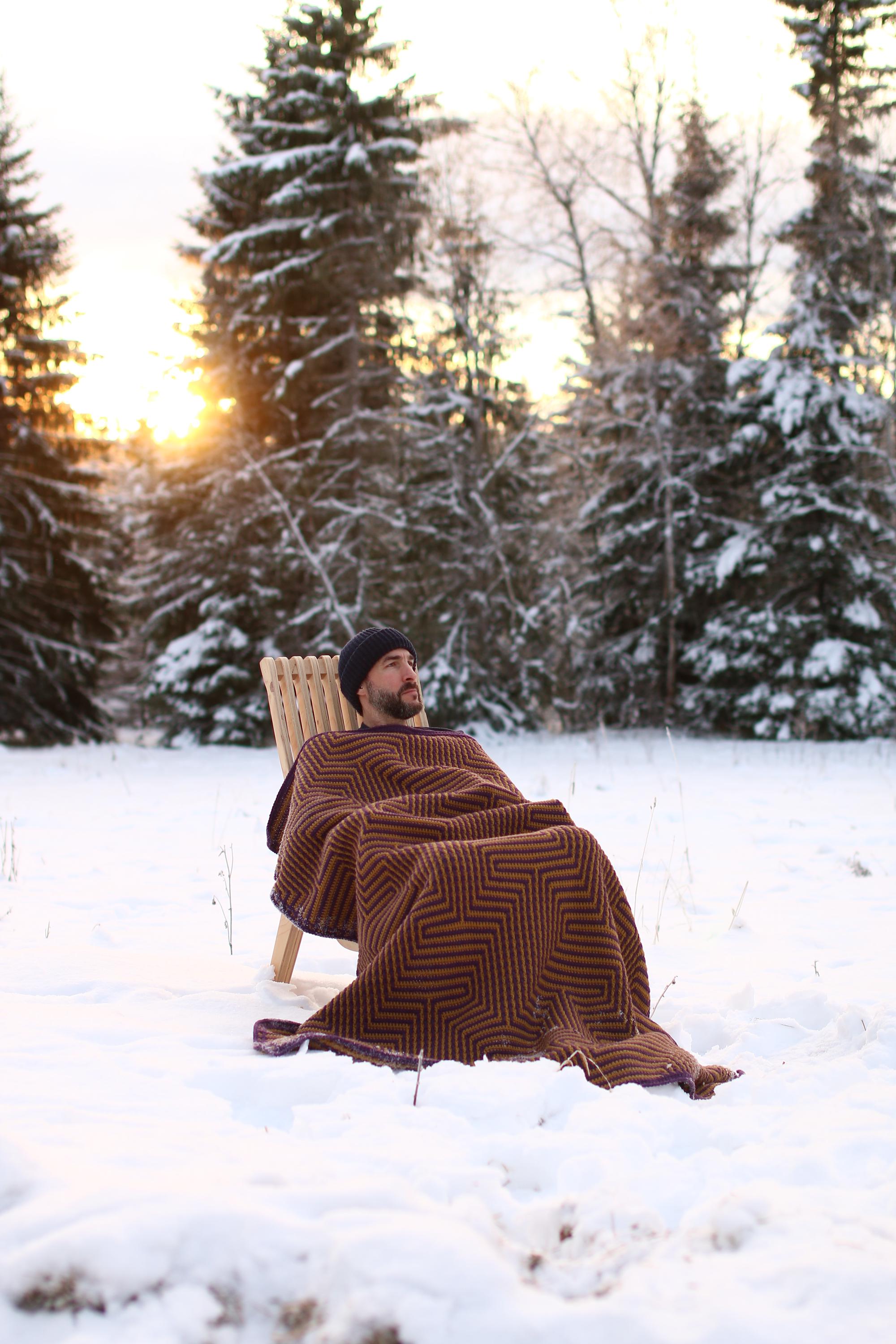 The "heinz" Mosaic Crochet Blanket - Etsy