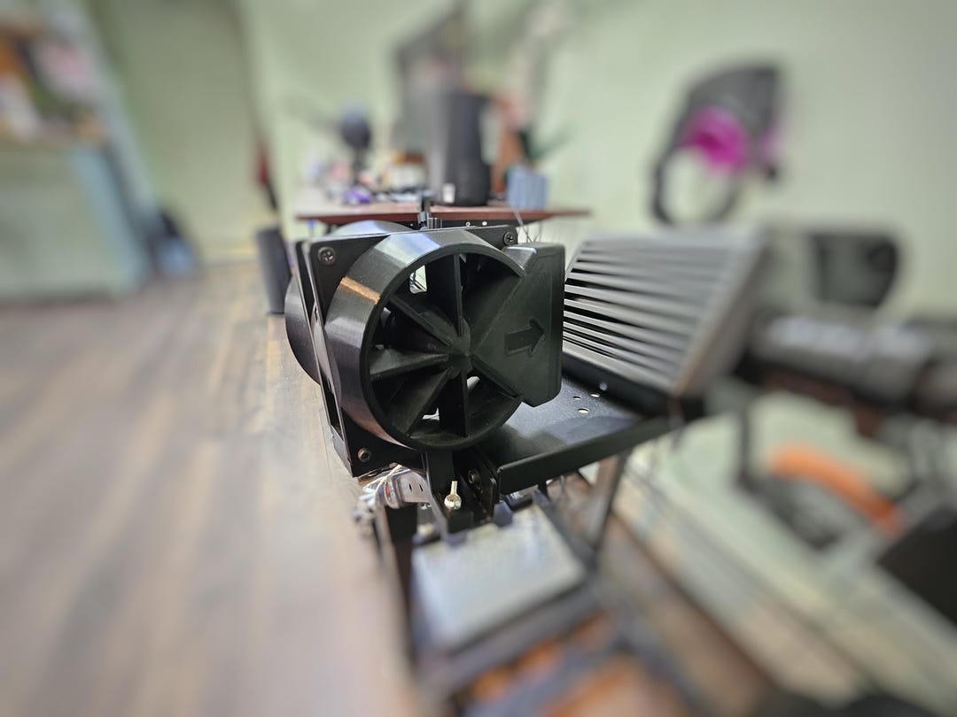 120mm Fan Shroud for Windsim With Side Vent - Etsy