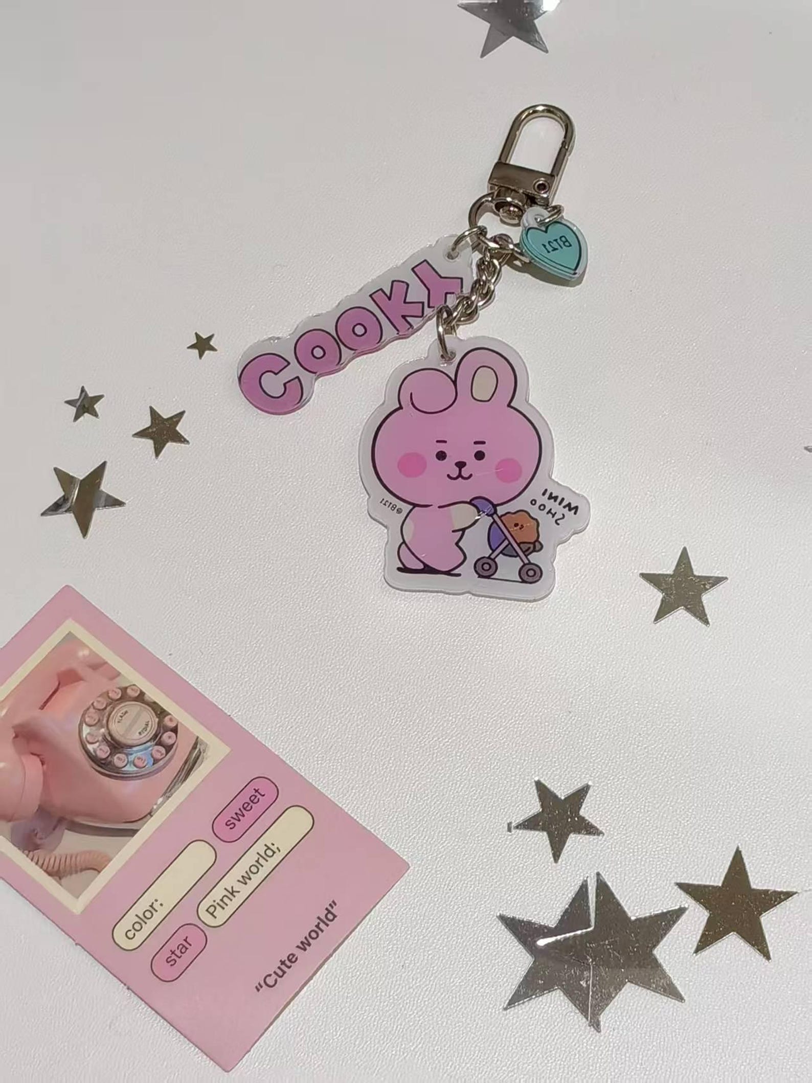 BTS BT21 Acrylic Keychain | Keychain Merch | Unofficial Merch | Bag ...