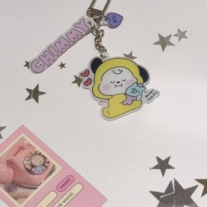 BTS BT21 Acrylic Keychain | Keychain Merch | Unofficial Merch | Bag ...