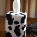 Cow Tissue Box Cover - Etsy