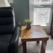Chevron End Table - Etsy