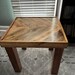 Chevron End Table - Etsy