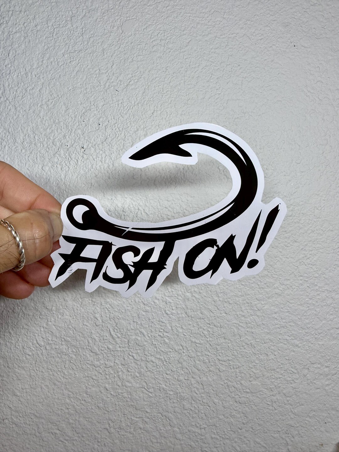 Hunting Fishing Sticker Trout Bass Deer Decal Fish Hook Car Bumper - Etsy