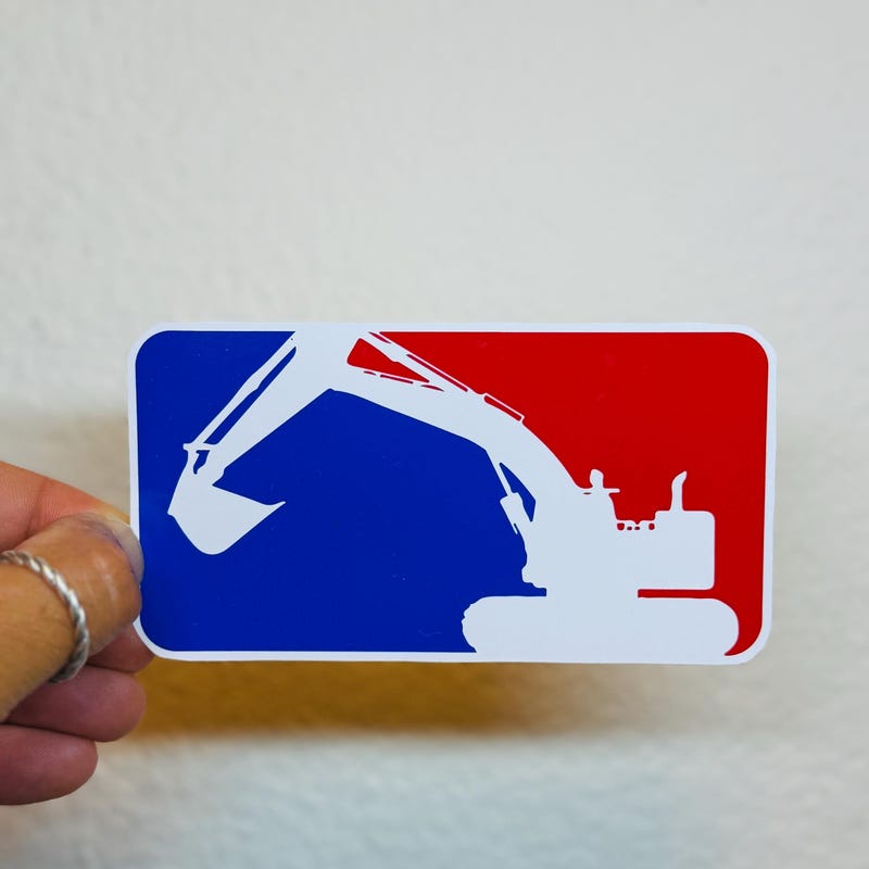 Construction Decal - Etsy