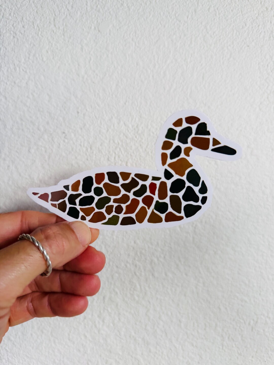 Duck Camouflage Duck Hunting Sticker Car Bumper Decal Hunt Ducks - Etsy