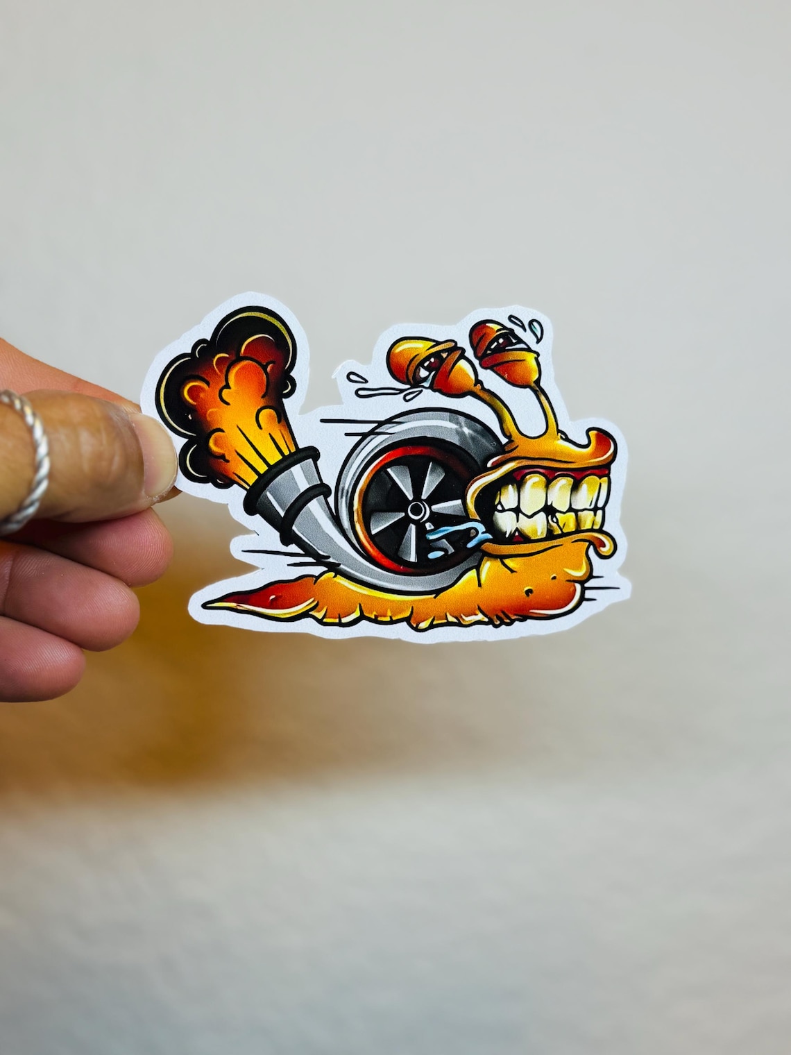 Car Turbo Slug Sticker JDM Racing Car Bumper Decal Street Race - Etsy