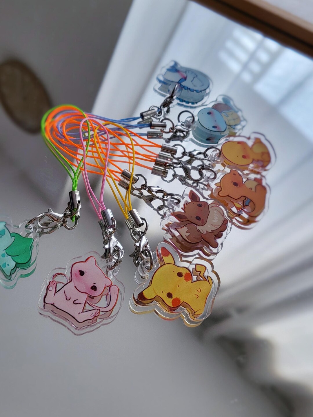 BABY POCKET MONSTER Keychains! - Etsy