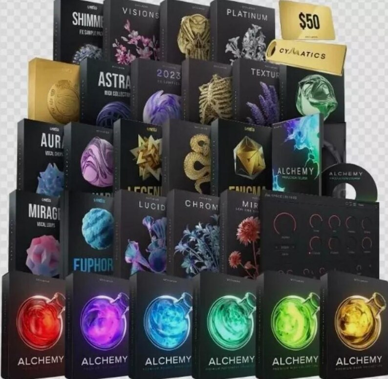 Cymatics (1) 312 Full Sample Packs Including 18 Production Suites - Etsy