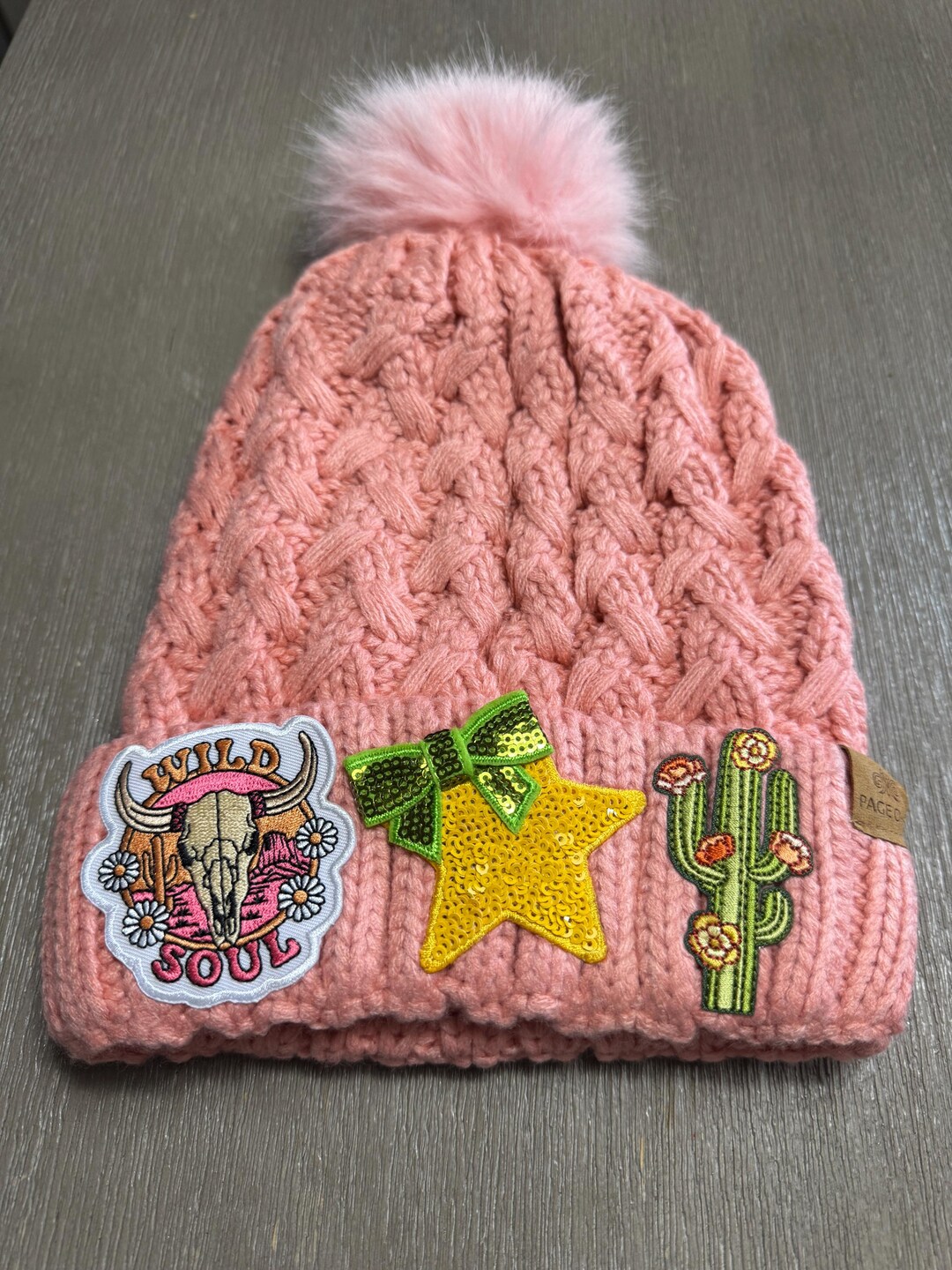 Custom Patch Beanies - Etsy